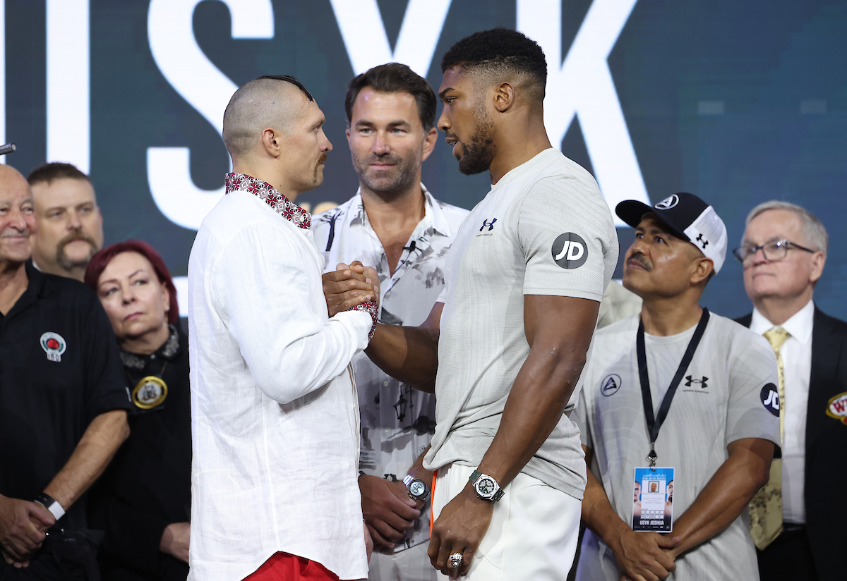 Max Boxing - Sub Lead - Heavyweight championship weigh-in: Oleksandr ...